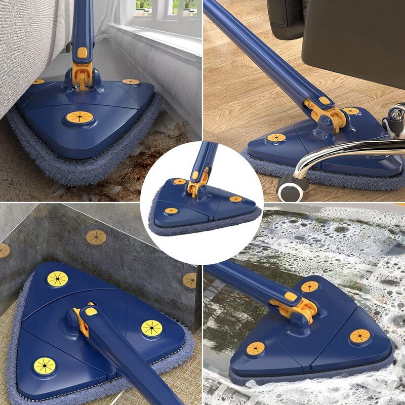 Mop triunghi extensibil Salestore.ro®, curata suprafete multiple gresie ...