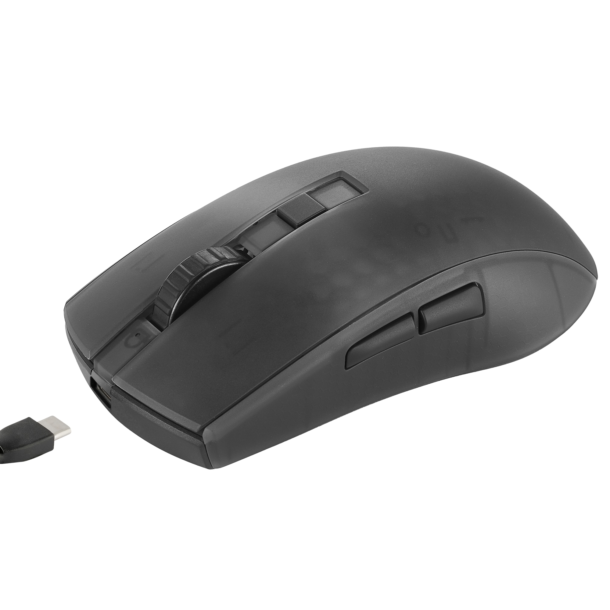 Mouse de gaming wireless ultralight cu RGB Deltaco Gaming, semi ...