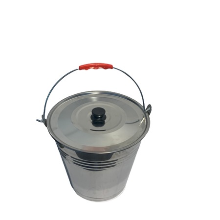 Galeata inox 10 litri cu capac - eMAG.ro