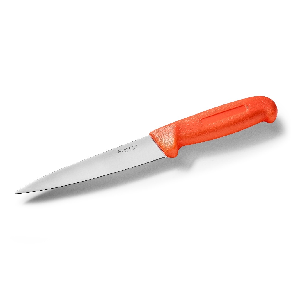 HACCP Нож за готвач, червен, 15 см, Forgast - eMAG.bg