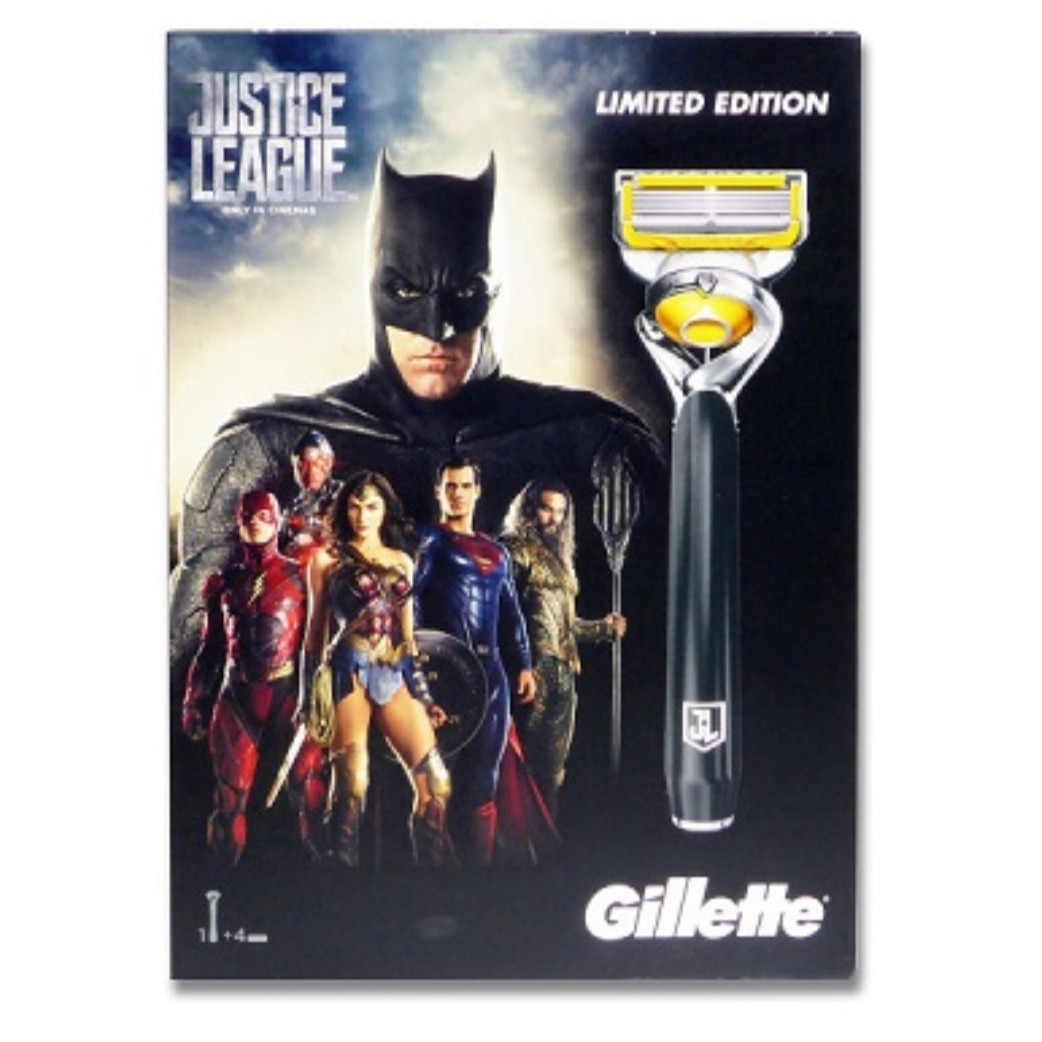Set aparat de ras Gillette Fusion ProShield Flexball Justice League cu ...