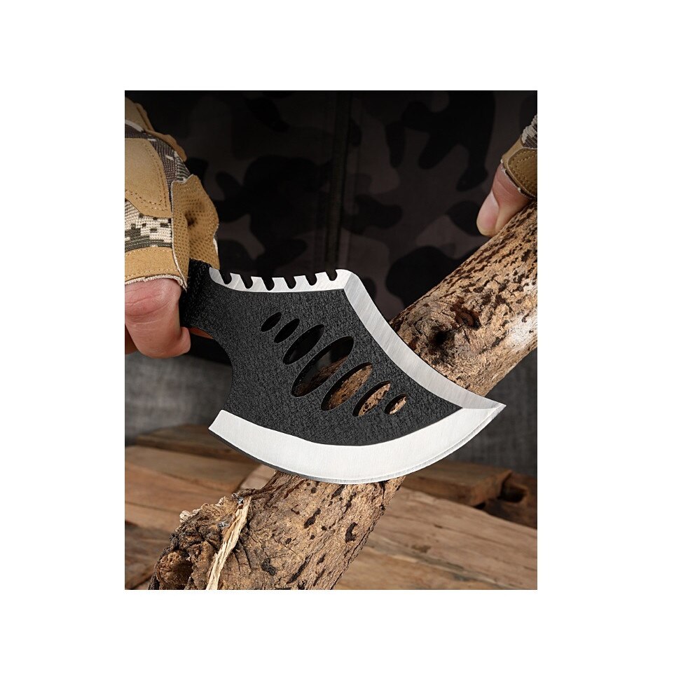 Topor camping, 27 cm, Negru/Argintiu - eMAG.ro