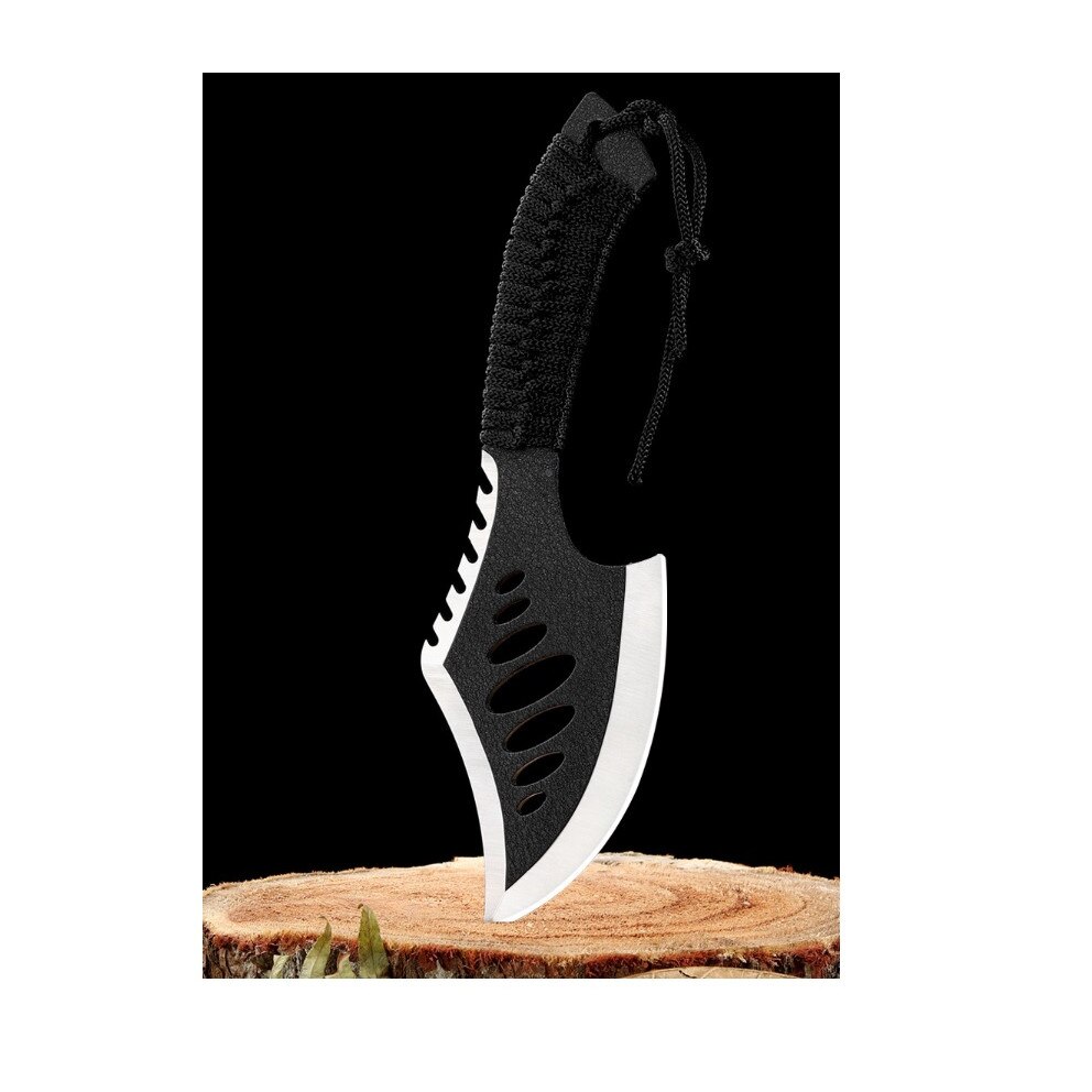 Topor camping, 27 cm, Negru/Argintiu - eMAG.ro