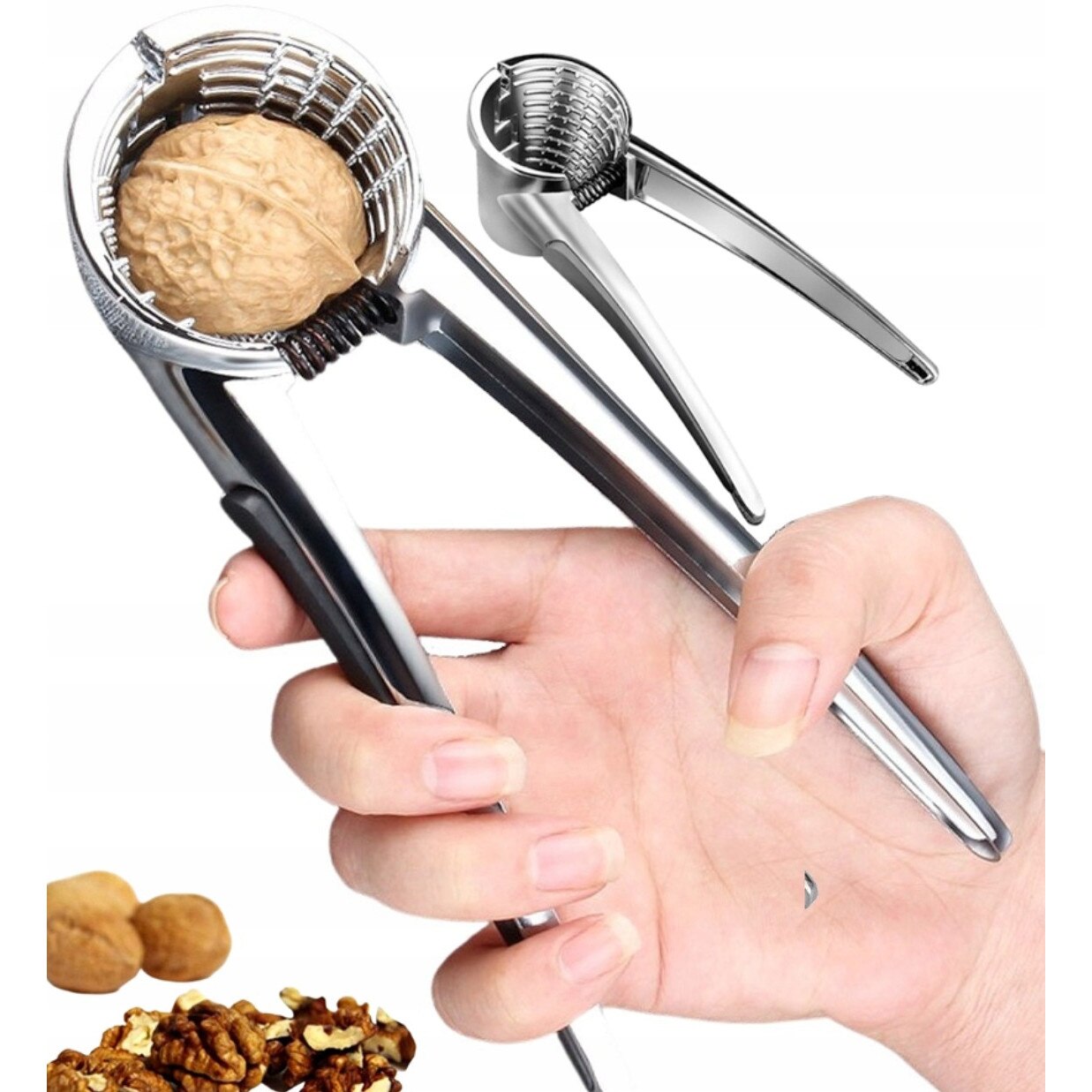 Spargator de nuci, Edibazzar, Inox, Argintiu - eMAG.ro