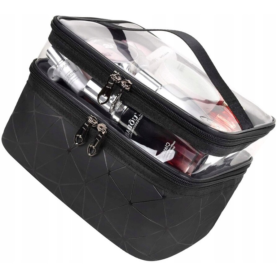 Organizator tip geanta, pentru cosmetice, impermeabila - eMAG.ro