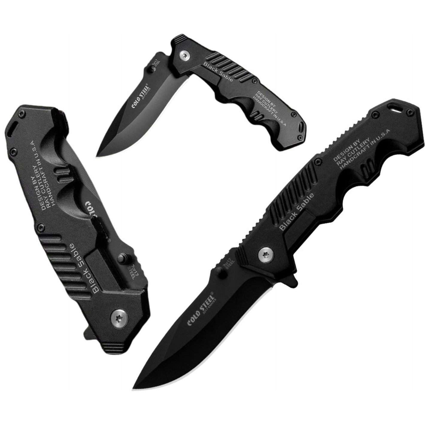 Cutit tactic de vanatoare, Inox, Edibazzar, Negru - eMAG.ro