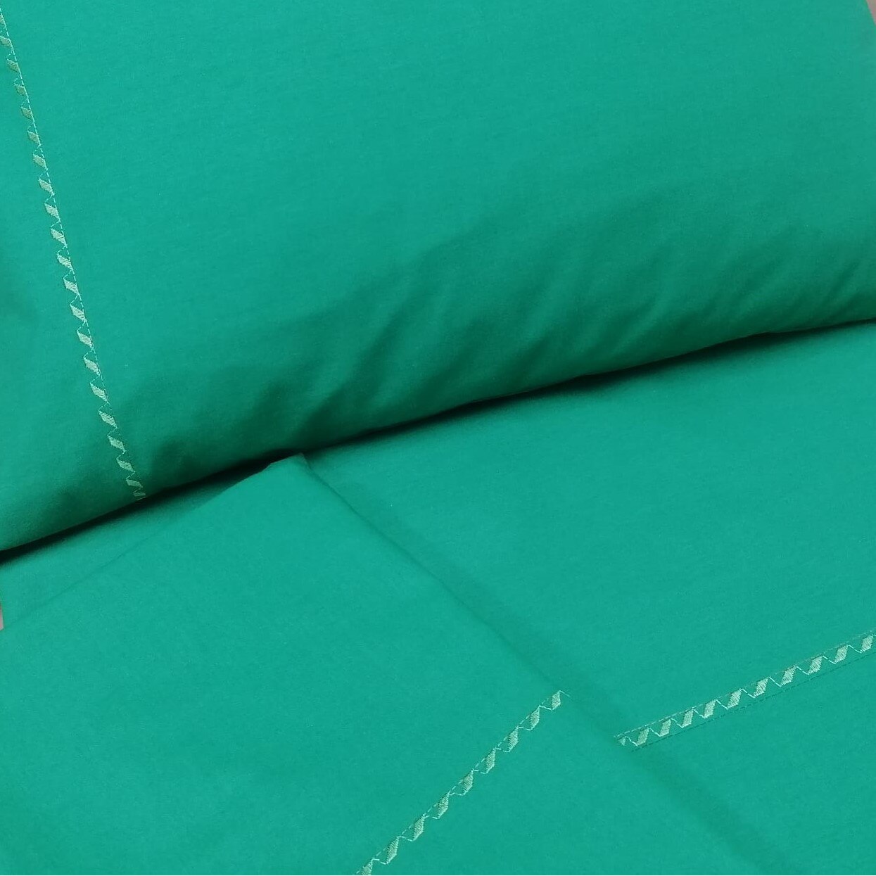 Set Husa pilota brodata 200 x 220 cm si 2 fete de perna, Casa Bucuriei ...