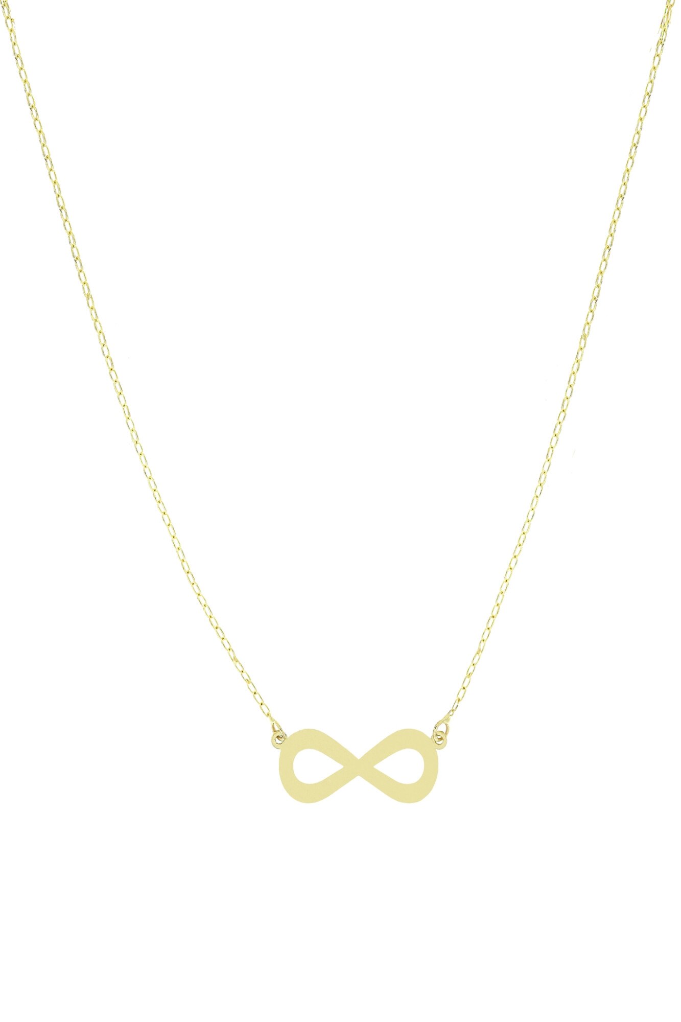 Lant pandantiv infinit aur 14 K - eMAG.ro