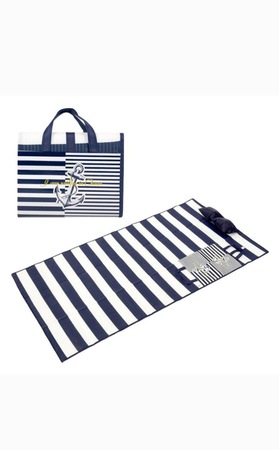 Rogojina de Plaja Jacqueline Ancora in dungi, Albastre cu Perna ...