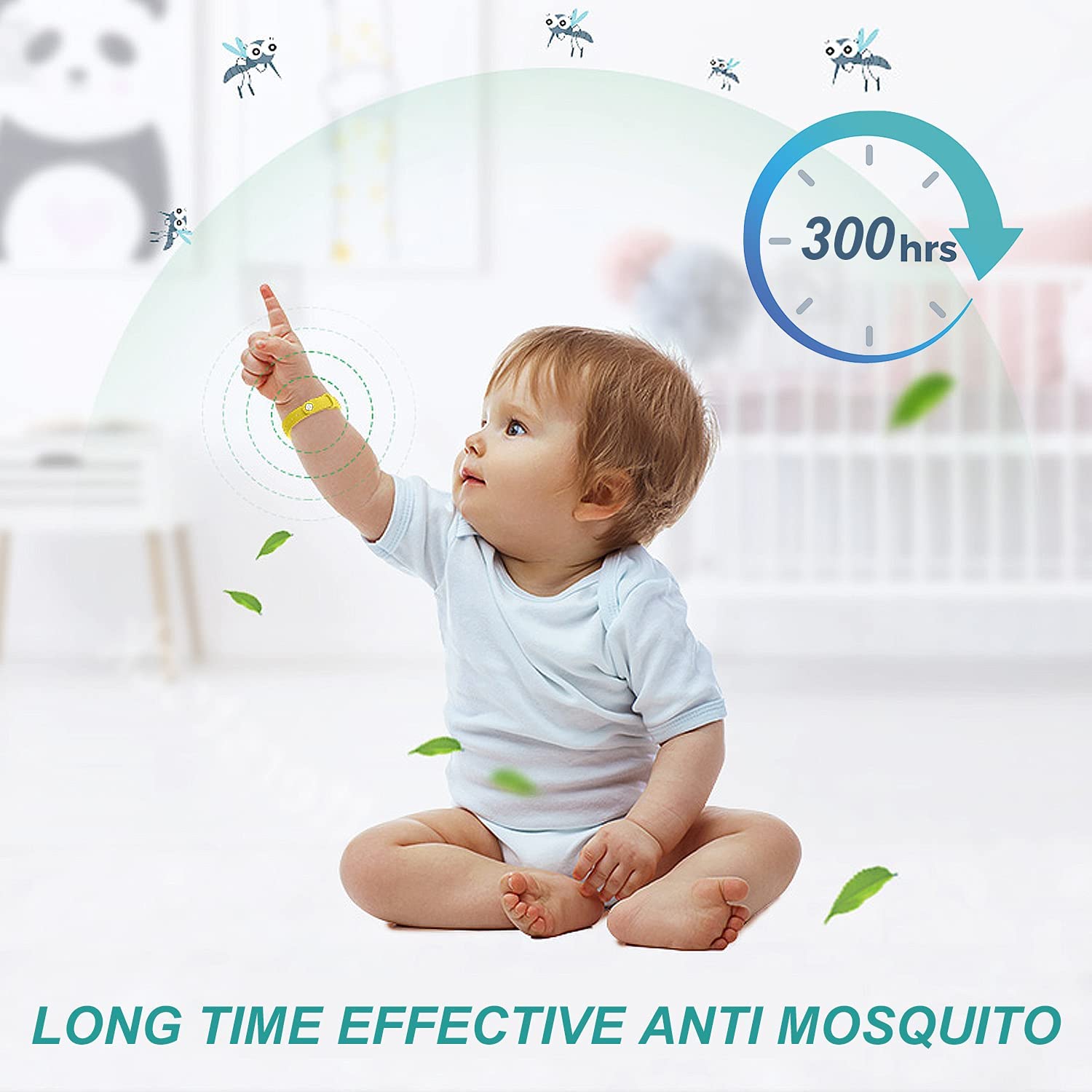 Set 3 Bratari Anti-Tantari/Insecte, Efect Repelent pana la 700 H, 100% ...