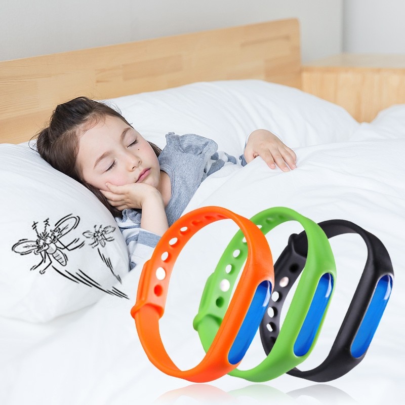 Set 4 bratari pentru copii impotriva tantarilor si insectelor ...