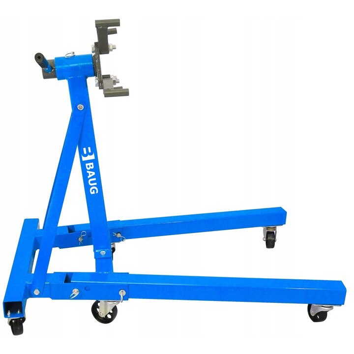 Carucior suport motor 900kg rotativ 360° pliabil cu 6 roti (B3208 ...