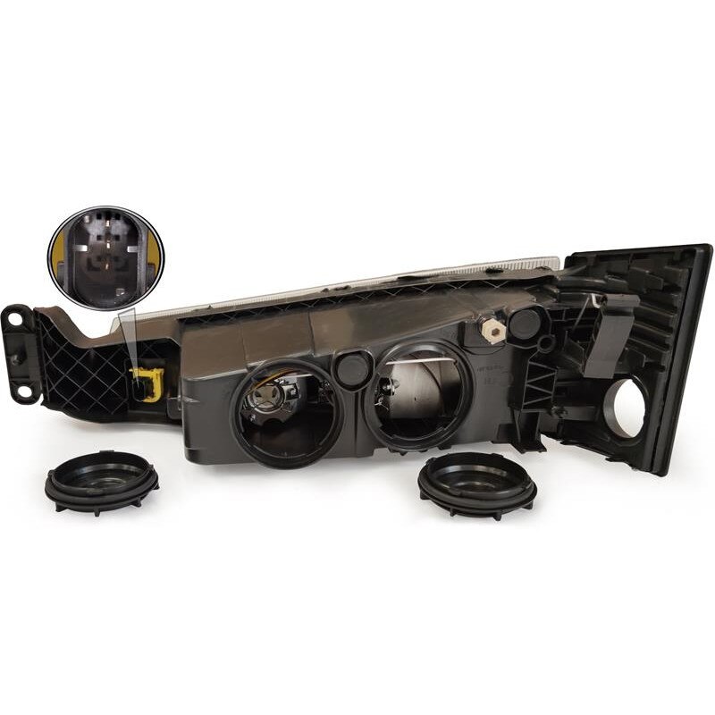 Far dreapta cu halogen, Volvo, FH4 (H7+H1), Negru - eMAG.ro