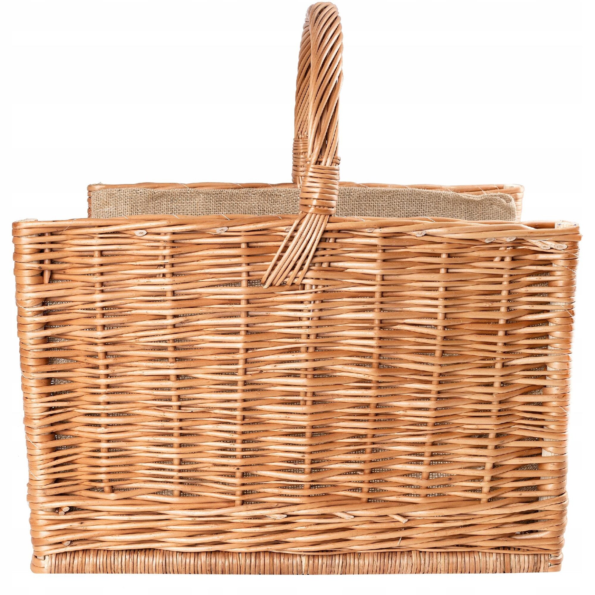 Cos din rachita pentru lemne Creative Home, Maro - eMAG.ro