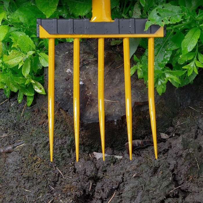 Furca de gradina, Hydrostab, Tornadica 115, Design usor, 2 Kg, Galben ...