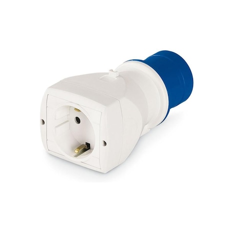 Adaptor industrial, Scame, Euro 2P+T 16A/priza 16A - eMAG.ro