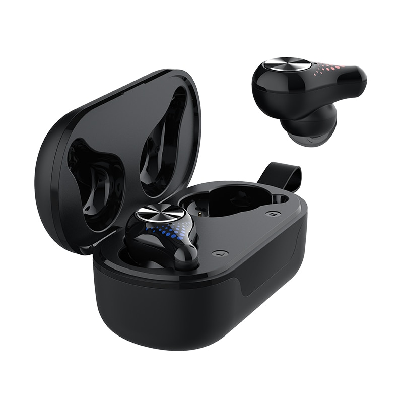 Casti Audio NUBI T8, TWS, Bluetooth Wireless, AUX IN, Microfon, Deep ...