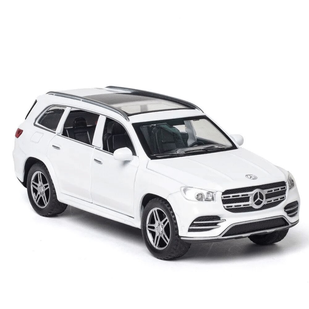 Masina de jucarie, Mercedes-Benz GLS 580, Metal, 16.5 x 7 x 6 cm, Cu ...