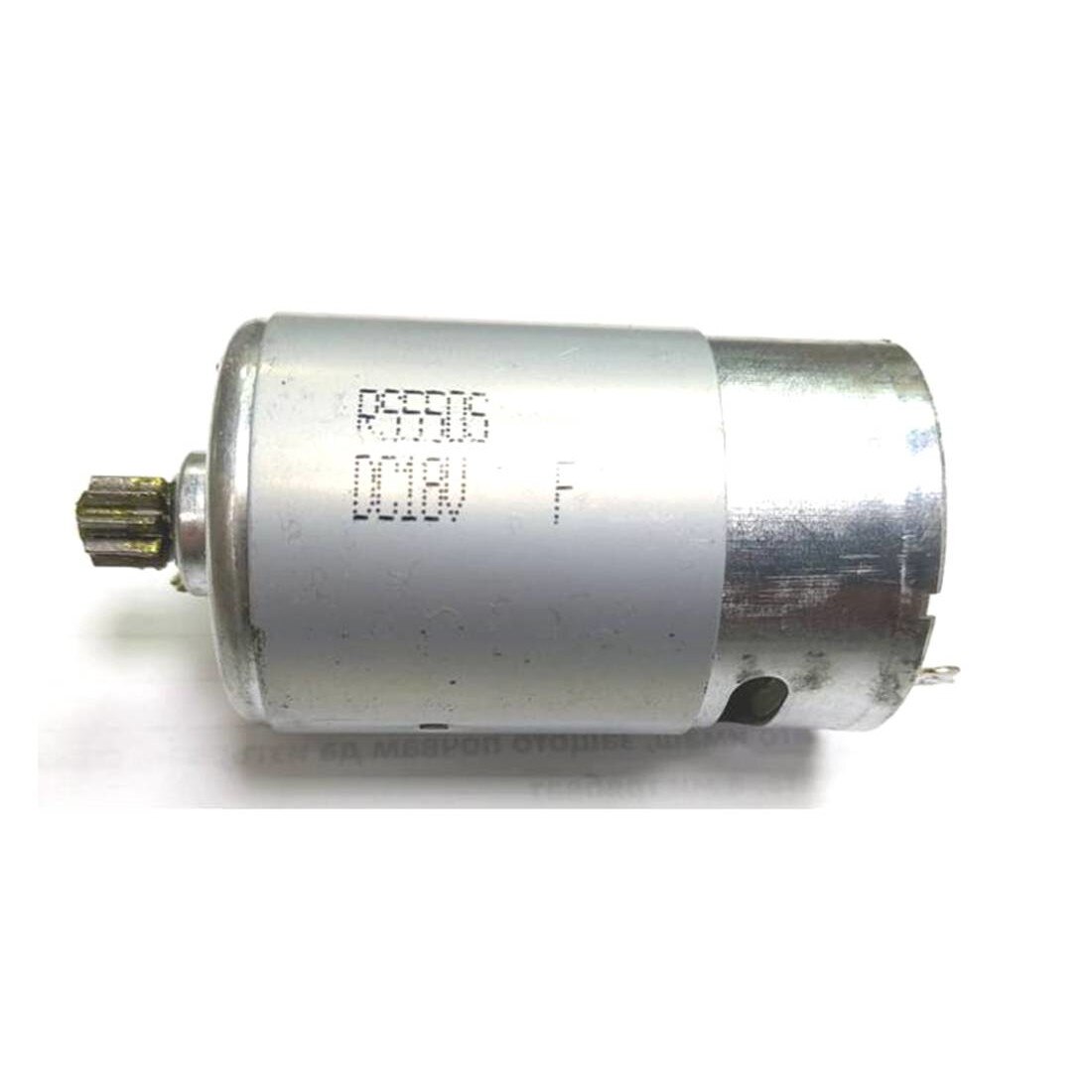 Електрическо моторче AA1608-230208, Зъбна предавка, 18VDC, Ф37x57mm ...