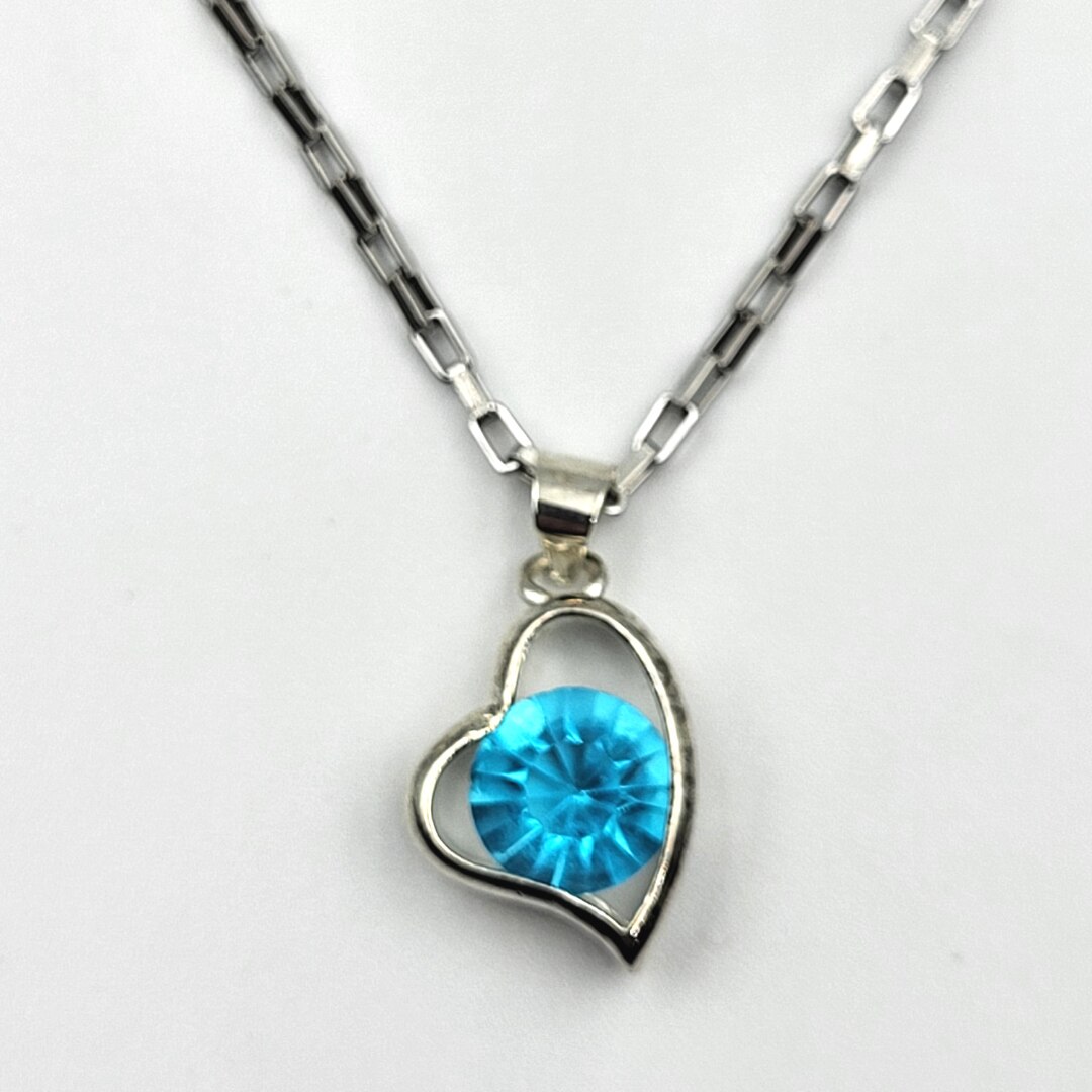 Pandantiv Inima Laia's Secret, 37 cm, Metal/Cristal, Argintiu - eMAG.ro