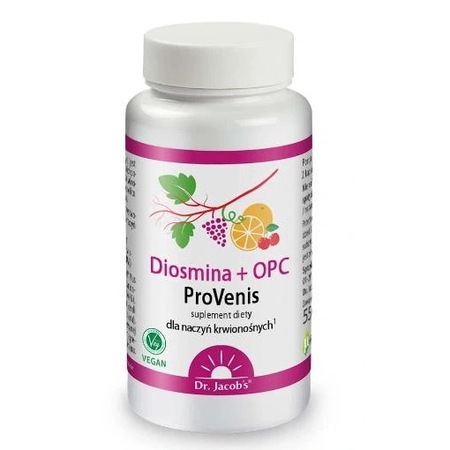 Flacon Diosmina + OPC, Dr. Jacob's ProVenis, 90 capsule - eMAG.ro