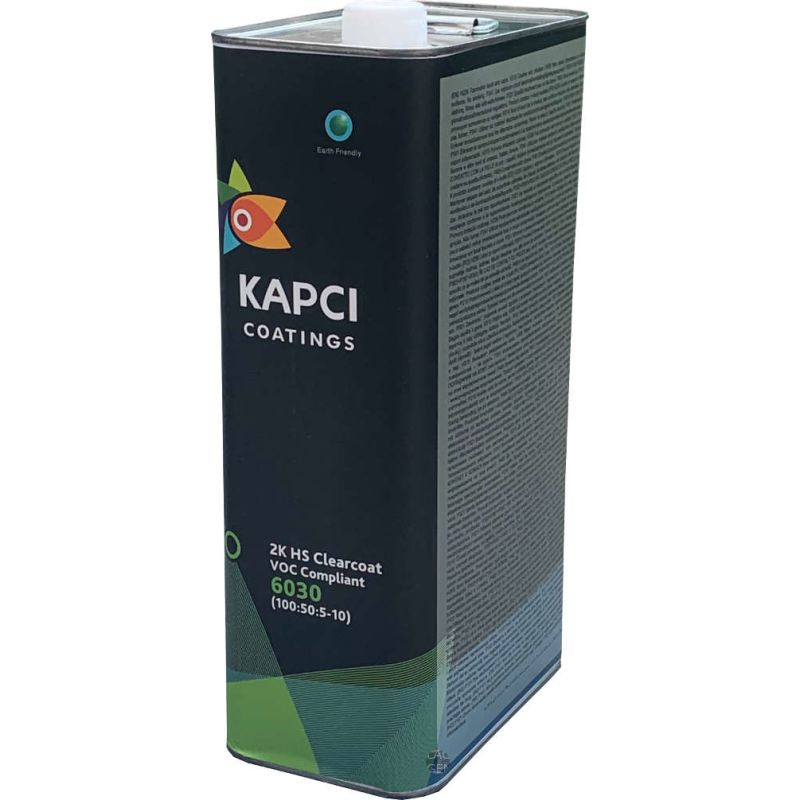 Лак против надраскване KAPCI 6030 2K HS, 7,5 л - eMAG.bg