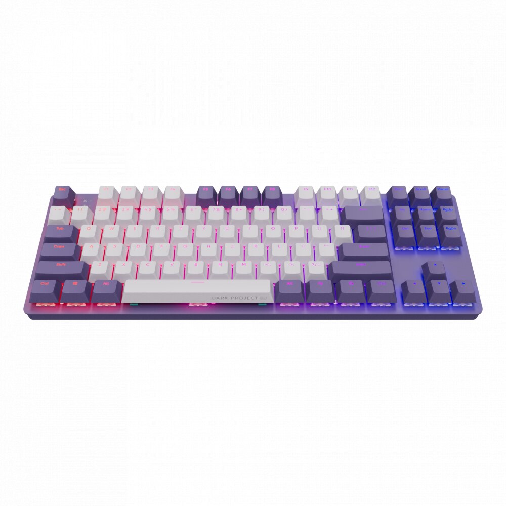 Tastatura mecanica Dark Project KD87A Violet - G3MS Sapphire Switches ...