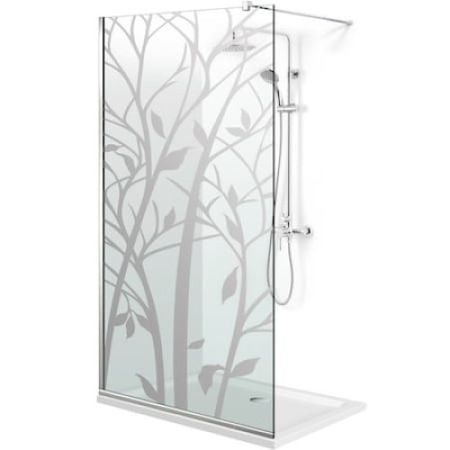 Perete Dus Tip Walk-in Belform Nature 100x200 cm Sticla Transparenta ...