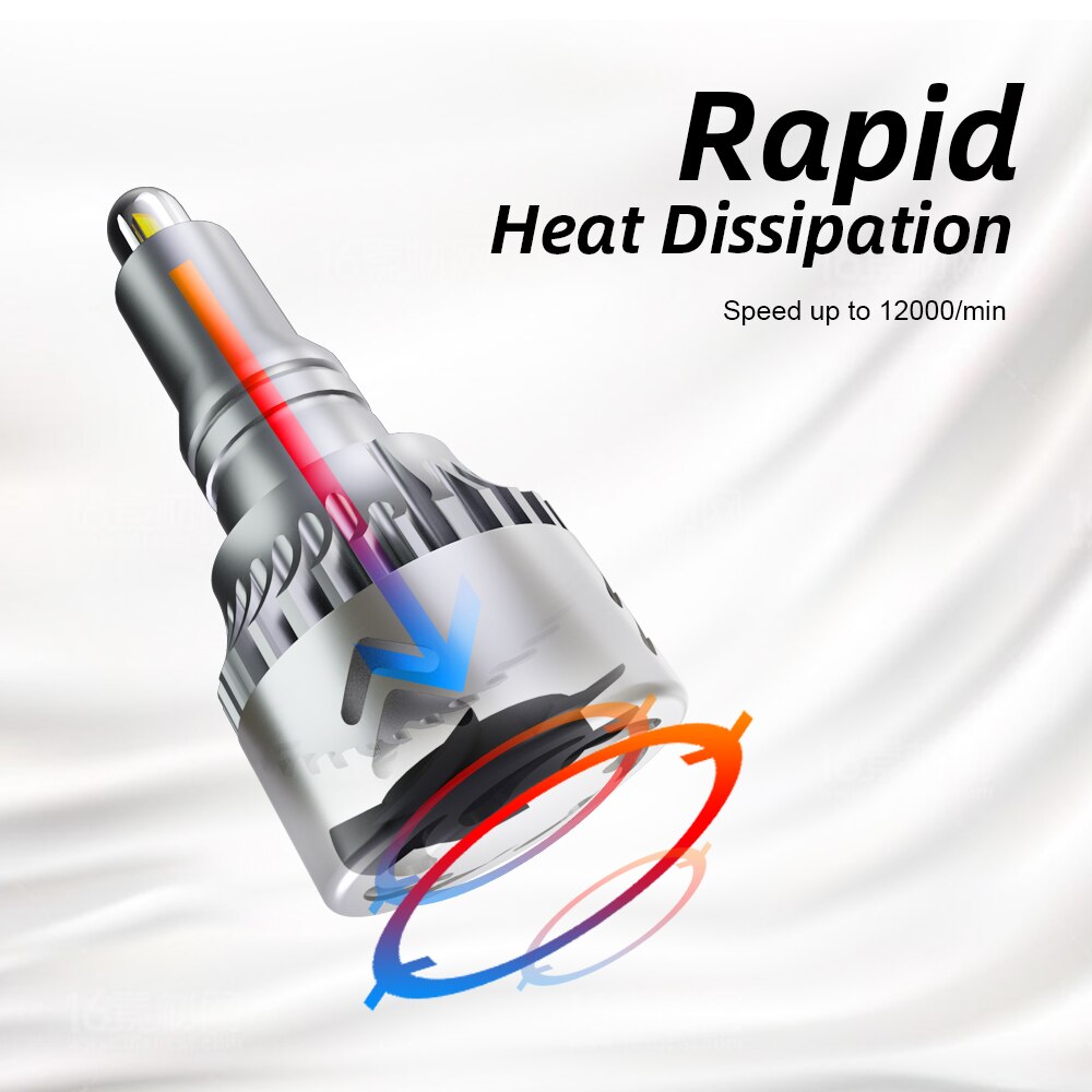 Комплект от 2 led крушки, H7, plug and play 30W, 4800lm, CSP чип ...