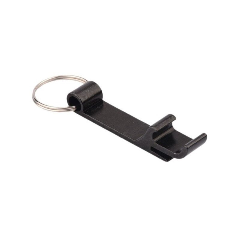 Breloc desfacator de sticle, aluminiu, negru - eMAG.ro