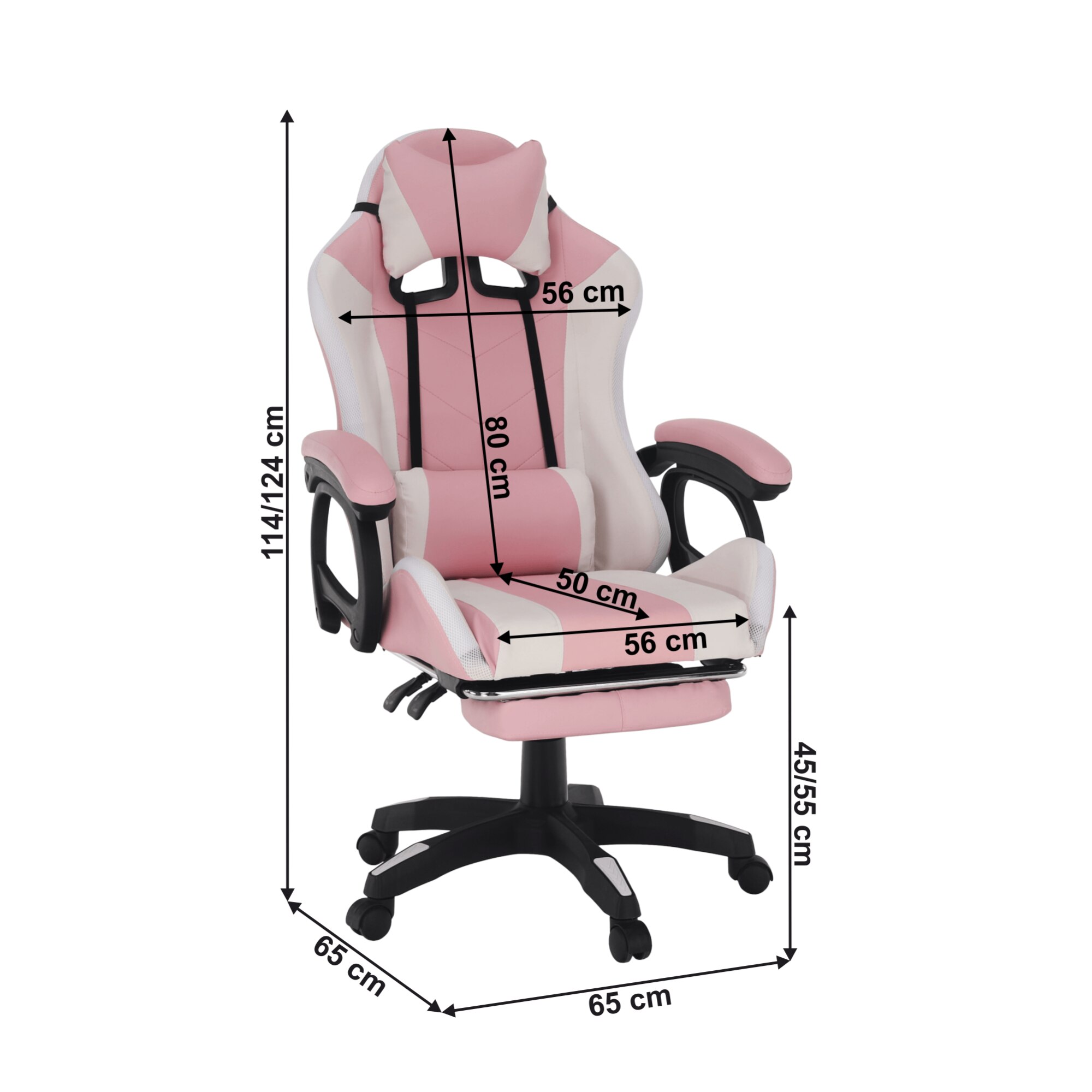 Scaun gaming DacEnergy©, structura din metal si plastic, tapitat cu ...