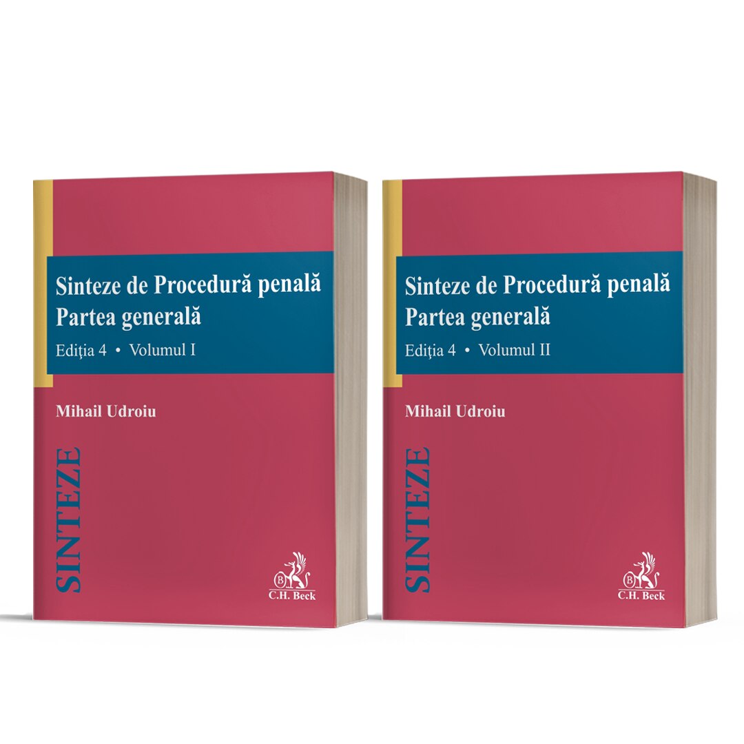 Sinteze de Procedura penala, Partea generala (vol. I + vol. II), Editia ...