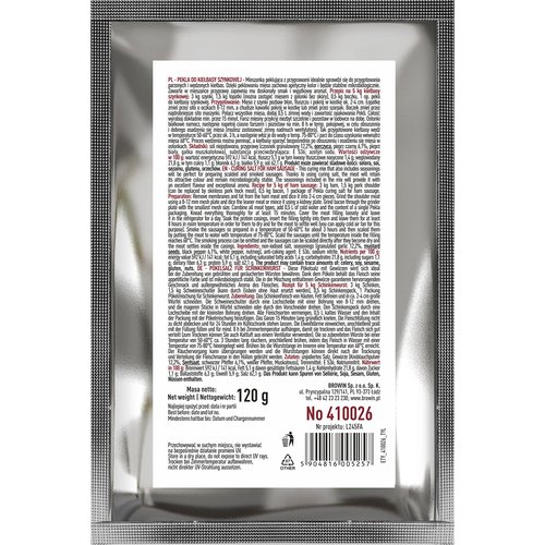 Mix condimente pentru carnati/sunca, Browin, 120 g - eMAG.ro