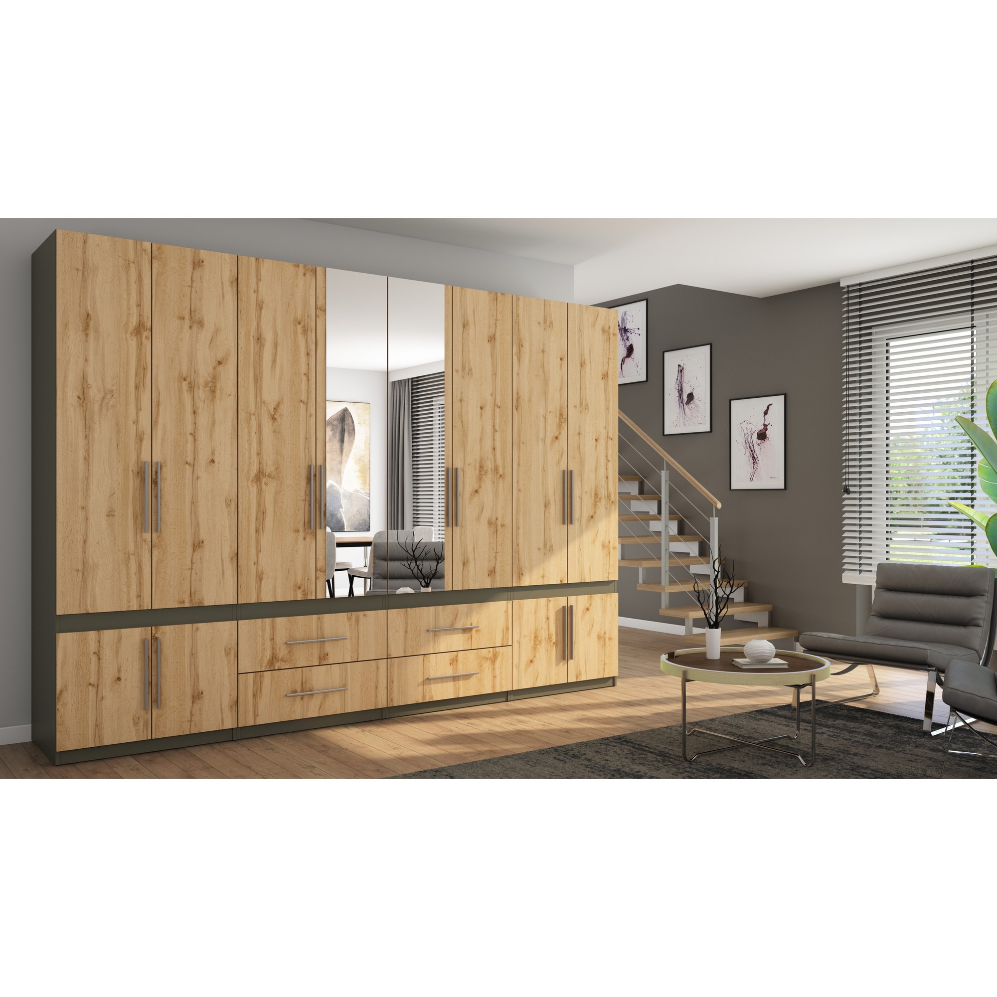 Dulap, Meblast, Premium lucrate manual, 320 cm x 230 cm x 57 cm ...