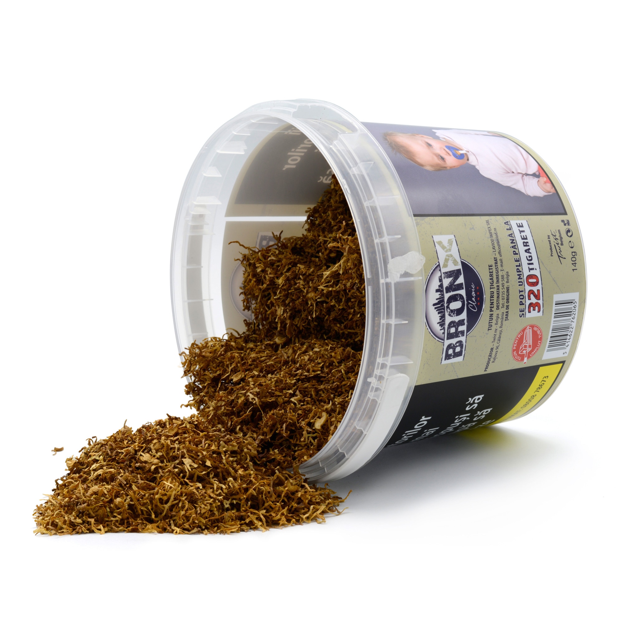 Tutun tigari BRONX, Classic, Galeata, 140 g - eMAG.ro