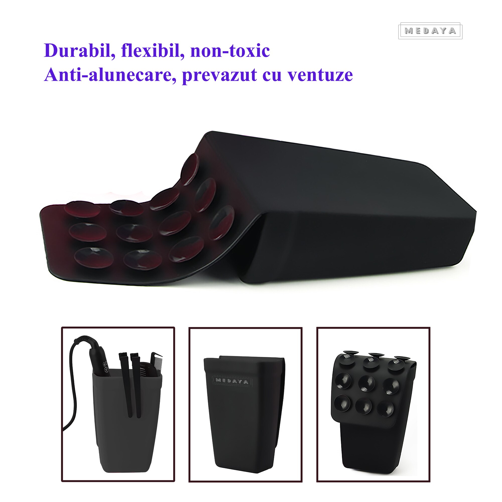 Suport protectie termica 2 in 1 Medaya din silicon special pentru ...