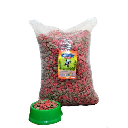 Hrana uscata pentru caini, Ricky-Dog, pui si vita, 10 Kg - eMAG.ro