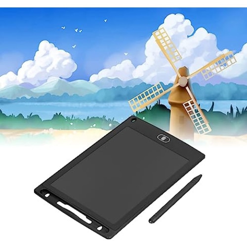 Tableta grafica pentru desenat, ecran 8.5", cu creion, Negru - eMAG.ro