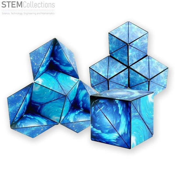 Cub rubik senzorial, Jucarie interactiva magnetica, Geometrie ...