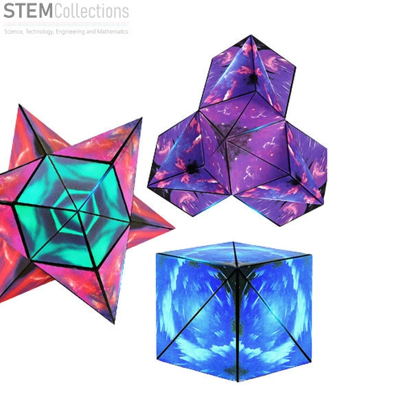 Cub rubik senzorial, Jucarie interactiva magnetica, Geometrie ...