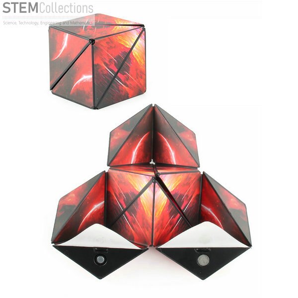 Cub rubik senzorial, Jucarie interactiva magnetica, Geometrie ...