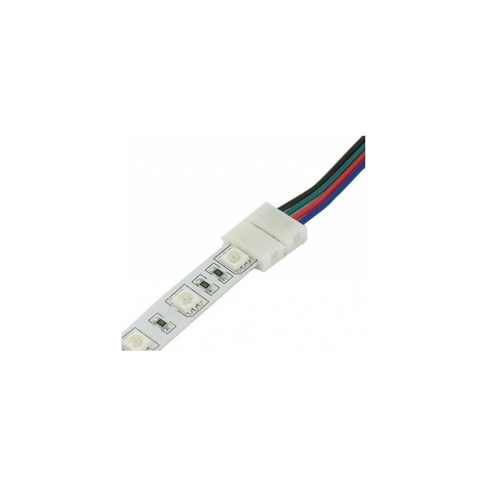 Set 5 bucati de conector cablu 10 mm 4 pin rgb - eMAG.ro