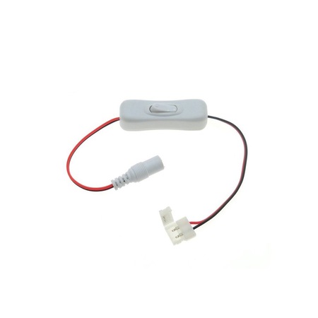 Intrerupator led stip 8mm, cu 2 pini led culoare Alb - eMAG.ro