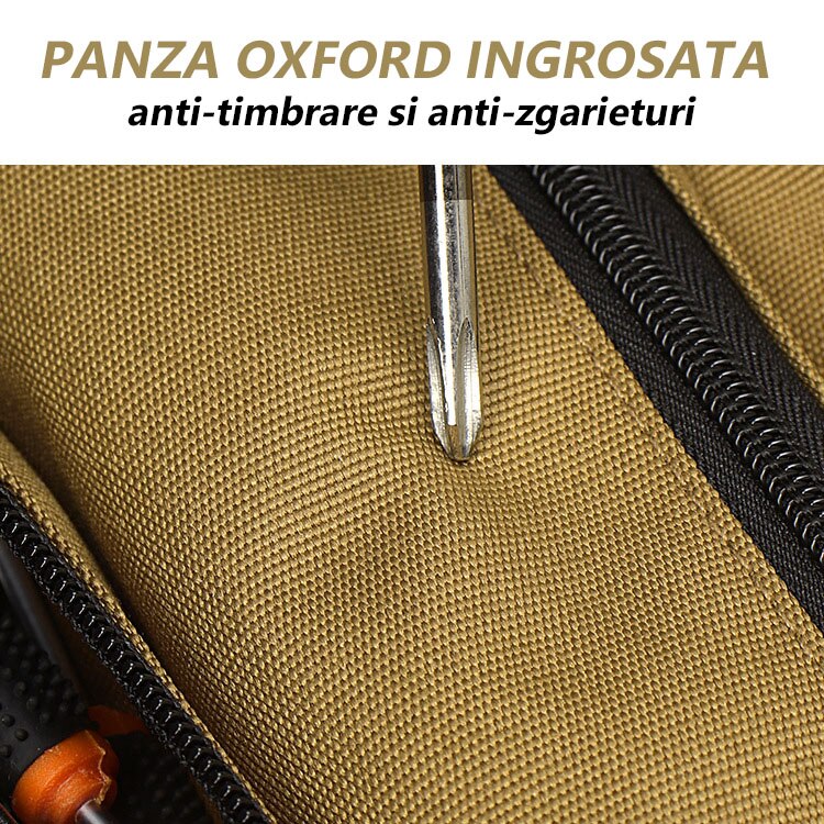 Geanta textila pentru scule, Vaxiuja, material panza oxford, rezistent ...