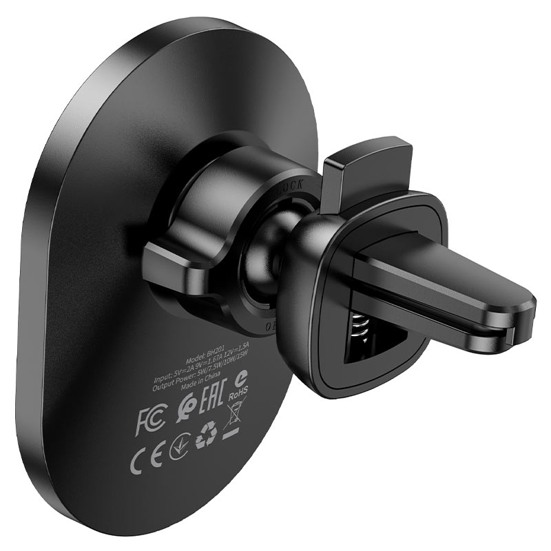 Suport Auto Magnetic MagSafe cu Incarcare Wireless 15W - eMAG.ro