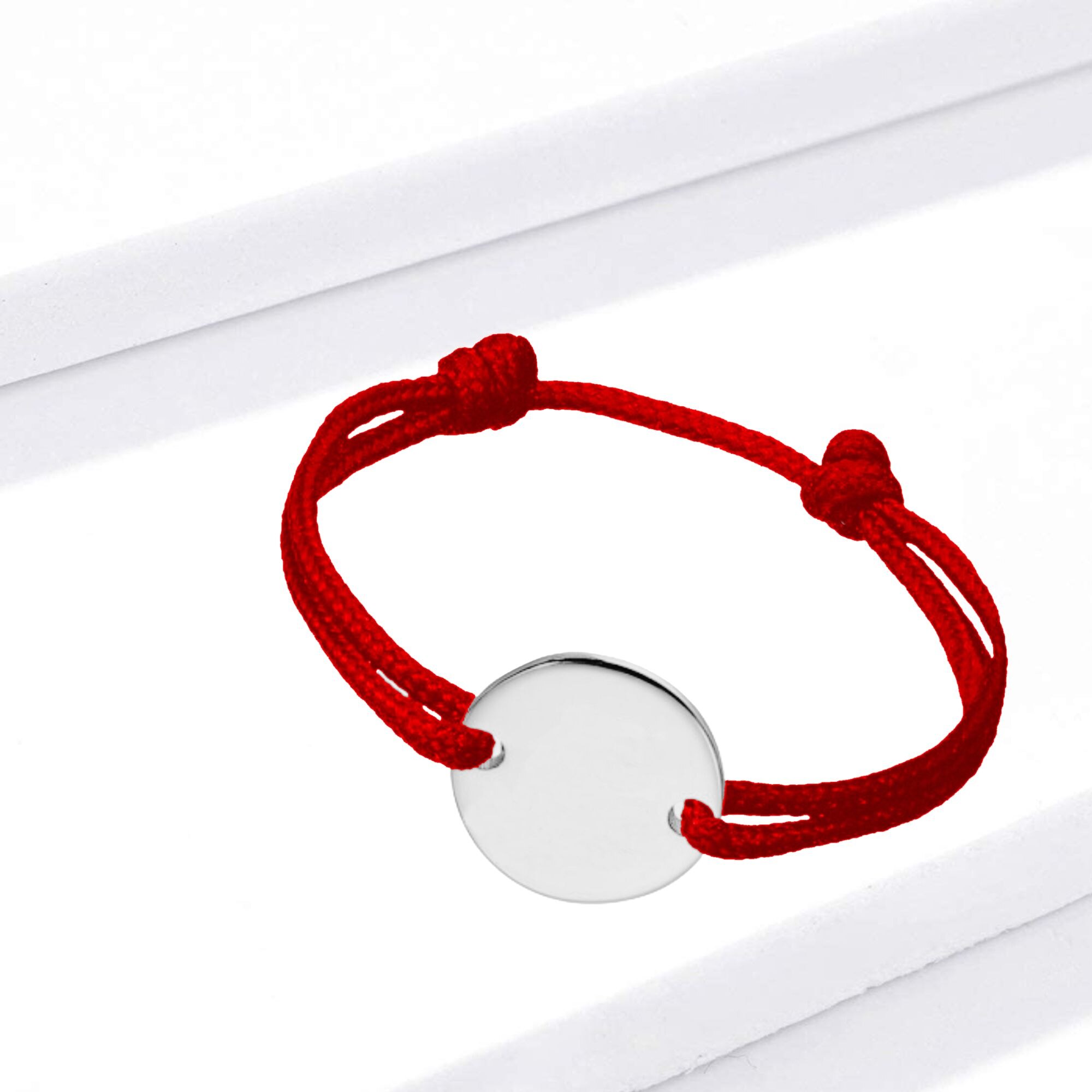 Inel Snur Reglabil Argint 925, GlassIdeas, Banut Placat cu Rodiu Alb ...