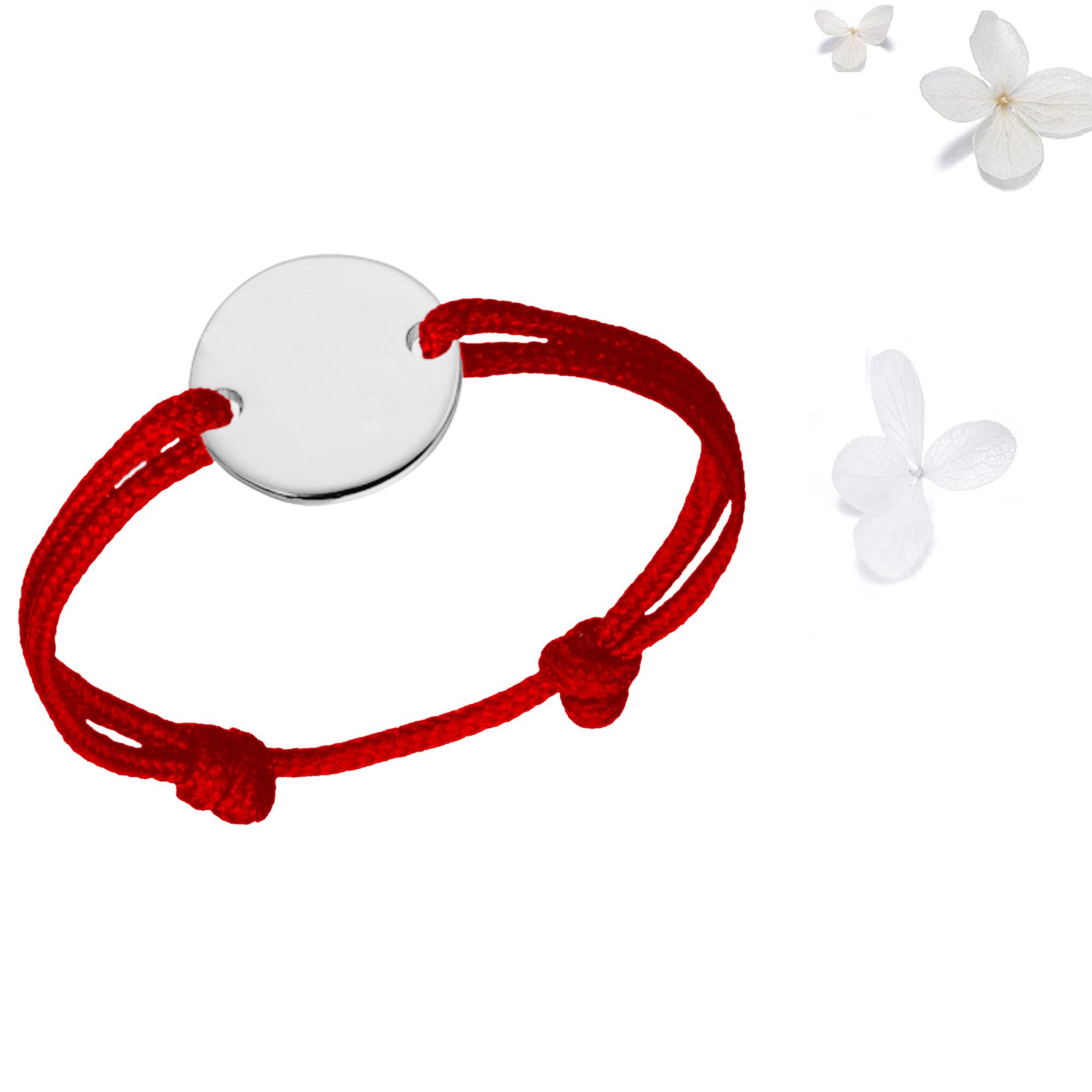 Inel Snur Reglabil Argint 925, GlassIdeas, Banut Placat cu Rodiu Alb ...