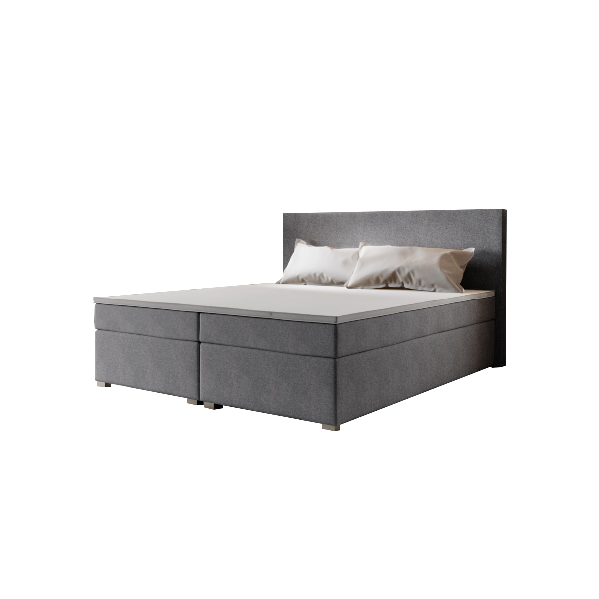 Pat Boxspring ISLAND + somiera + saltea, 160x200, Cosmic 160 - eMAG.ro