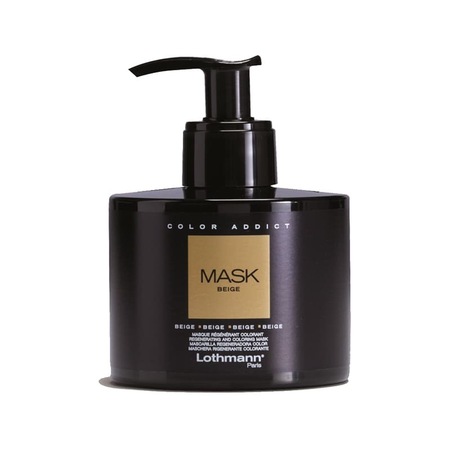 Masca nuantatoare pentru par blond nuante calde Beige Color Addict ...