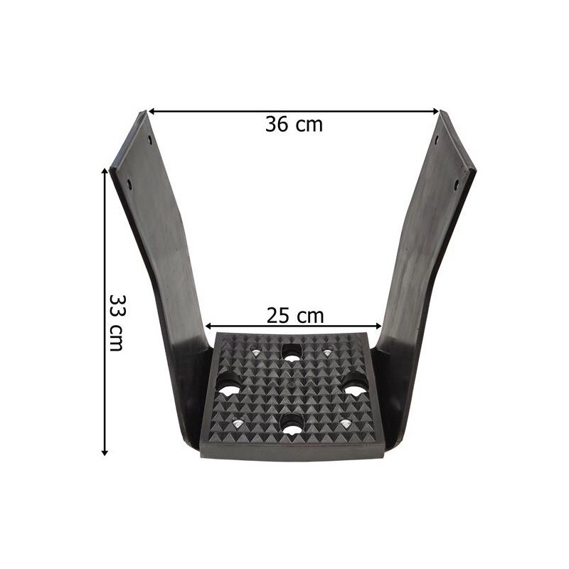 Scara cabina Lamiro, Compatibil cu Iveco Trakker, Plastic, Negru - eMAG.ro